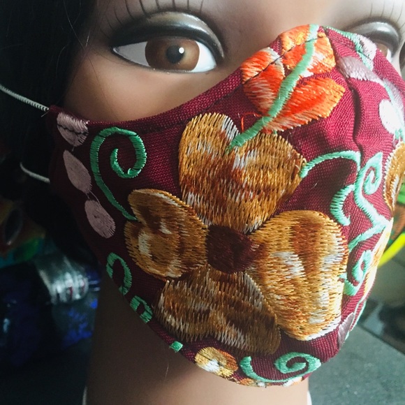 MEXICANA | Accessories | Authentic Mexican Embroidered Handmade ...